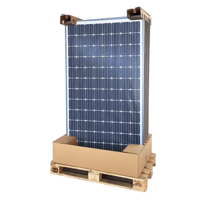 Verpackungslösungen für den Versand von PV-Modulen | Kosbahn